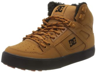 DC Herren Pure High-top Wc Winter Sneaker, Wheat Black, 40.5 EU