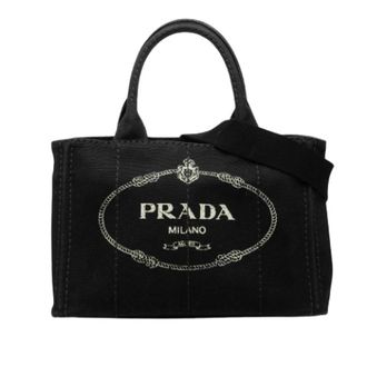 Prada Pre-owned Canvas Satchel - - Pre-owned - Damen - Schwarzk - ONE SIZE