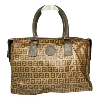 Fendi Sac &agrave; main vintage en cuir Pre-owned - Femme - Pre-owned - Brun - Taille: ONE Size