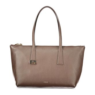 Furla Olivia M Tote - Femme - Sacs - Brun - Taille: ONE Size