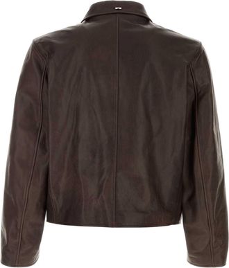Our Legacy Jacket Leather Jacket - Brown