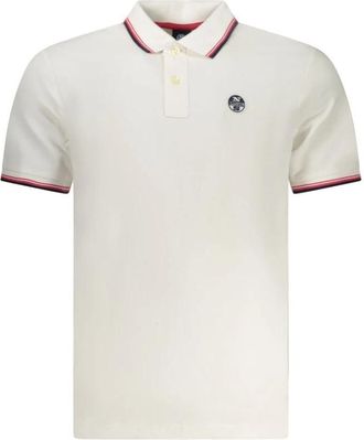 North Sails Bianco Baumwoll-Polohemd - - Tops - Herren - Wei&szlig; - 3XL