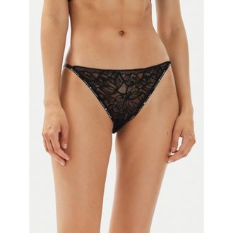 Tommy Hilfiger Klassischer Damenslip UW0UW05249 Schwarz