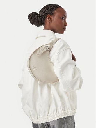 Calvin Klein Handtasche Asym Buckle Shoulder Bag LV04F3872G Creme