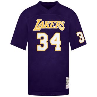 Mitchell & Ness NBA Los Angeles Lakers 34 ONeal Herren Audible Trikot