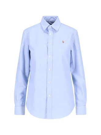 Polo Ralph Lauren Oxford-Hemd Mit Logo