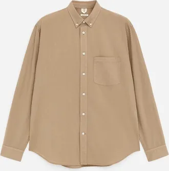 Arket Legeres Popeline-Hemd -Beige