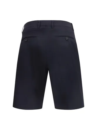 Cruna Mens Shorts Sartorial Navy Other Fibres Bermuda