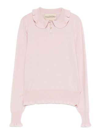 Valentino Garavani Pull Col Rond - Rose