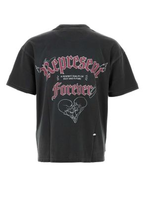 Represent Mens Duality Tee Black Cotton