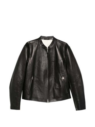 Tom Ford Veste zipp&eacute;e en cuir Tom Ford