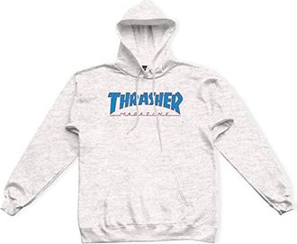 Thrasher Sweat outlined hood, Ash grey - S