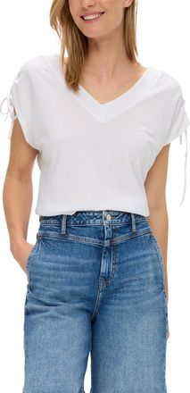 s.Oliver &Auml;rmelloses Shirt mit Bindedetails an der Schulterpartie