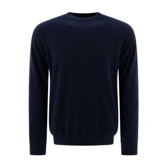 Herno Homme, Pulls, Bleu, Taille: 2XL Pull Resort en Cachemire Uni