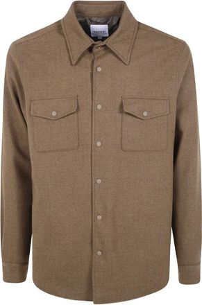 Aspesi Chemise Doppia - Homme - Chemises - Brun - Taille: XL