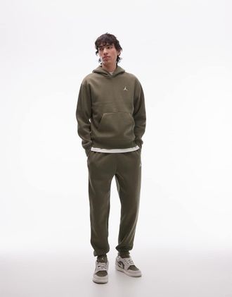 Nike Jordan Pantalon de jogging en polaire à chevilles resserrées - Kaki-Vert