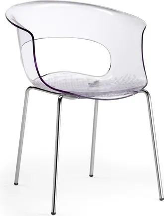 SCAB Design Scab Design - Chaise design, Chaise design - miss b antichock 4 legs - deco Transparent en Plastique