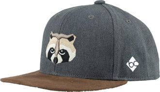 Bavarian Caps Ki-Cap Waschb&auml;r dunkelgrau - one size