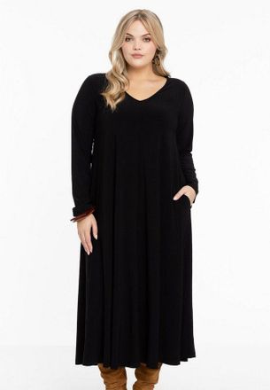 Yoek Maxikleid Damen Kleid Gro&szlig;e Gr&ouml;&szlig;en