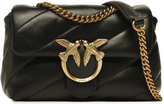 Pinko Pinko Handtasche Love Mini Puff Cl PE 23 PLTT 100039 A0F2 Schwarz
