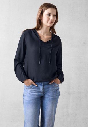 Cecil Langarmbluse aus softer Viskose