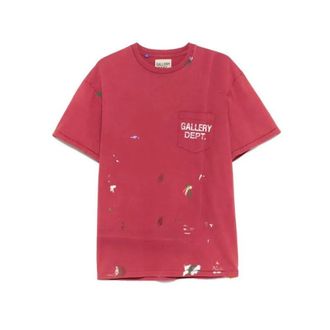 Gallery Dept. Vintage Logo Painted Tee - - Tops - Herren - Rot - XL