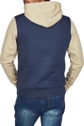 Jack & Jones JWHLOGO Blocking Sweat à capuche pour homme avec imprimé Coupe droite Grande taille Vert Bleu Beige Marine S M L XL XXL 3XL 4XL 5XL 6XL 7XL 8XL, vaiss