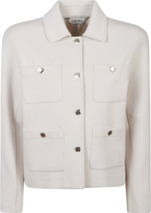 Max Mara Femme, Vestes, Beige, Taille: 40 FR Veste L&eacute;g&egrave;re
