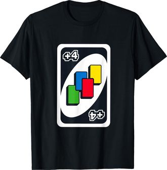 Uno Unentschieden Vier T-Shirt