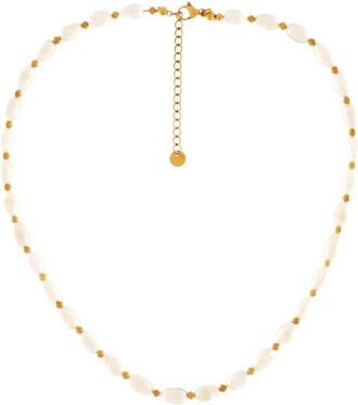 Dansk Copenhagen Joy Wasserdichte Kurze Multi-Perlen- & Kugel-Halskette - - Accessories - Damen - Gelb - ONE SIZE