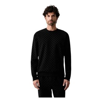 Joop Monogram Sweatshirt - - Sweatshirts & Hoodies - Herren - Schwarzk - XL