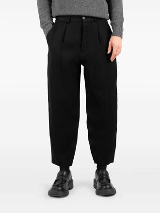 Société Anonyme pantalon Japp à détails plissés - Noir