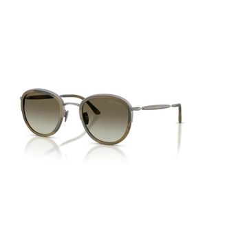 Giorgio Armani Homme, Accessoires, Gris, Taille: 49 MM Ar6176 30038E Lunettes de soleil