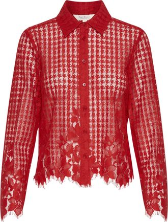 Part Two Langarm - Hemd MariettaPW 40, Salsa 40