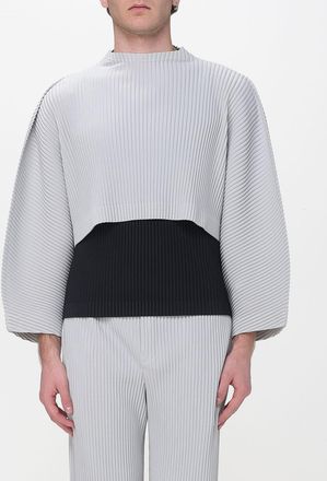 Homme Pliss&eacute; Issey Miyake Pullover HOMME PLISSE ISSEY MIYAKE Herren Farbe Grau
