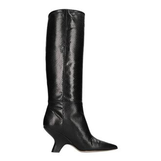 Anna F. Femme, Chaussures, Noir, Taille: 39 EU Heeled Bottes