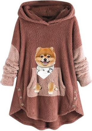 Generic Grand Pull Femme Pull Etoile Femme Pull Femme Veste sans Manche Cuir Pull Simple Femme Pull Femme Chaud Pull Col Roulé Noir Femme Pull en Maille Femme