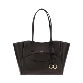 Hidesins Strukturierte Henkeltasche - - Bags - Damen - Braun - ONE SIZE