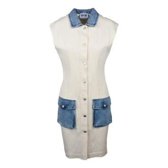 Moschino Femme, Robes, Beige, Taille: 38 FR Chemisiere