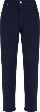 Brunello Cucinelli Homme, Jeans, Bleu, Taille: XL Pantalon en Denim Confort