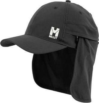 Millet Millet - Trekker II Cap - Casquette Mixte - Rabat Protège Nuque - Randonnée, Trekking, Lifestyle