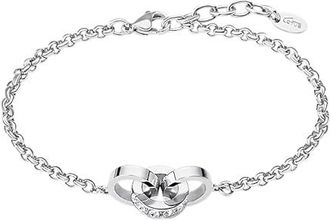 Lotus Lotus Style Bracelet acier anneaux entrelacés pour femme