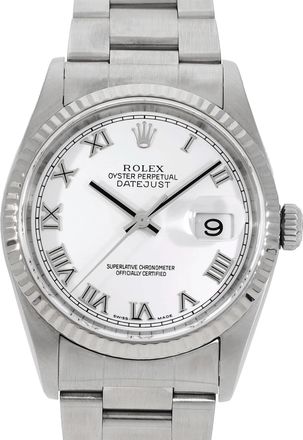 Rolex Uhren - Datejust - Gr. unisize - in Weiß - für Damen