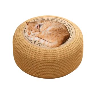 Generico Bodenkissen - Meditation Cushion | Bodenkissen | Bodenkissen für Erwachsene | Japanisches Bodenkissen | Boho-Bodenkissen | Sitzhocker aus Tatami-Stoff