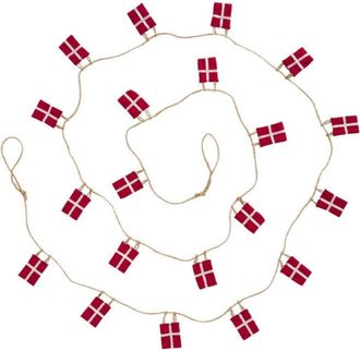 Ib Laursen Fahnengirlande m/20 Danebrog B: 3,5 H: 4,5 L: 245