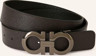 Ferragamo Ferragamo Lederg&uuml;rtel braun