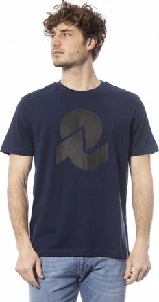 Invicta BIG Logo T-Shirt vorne und hinten - - Tops - Herren - Blau - M