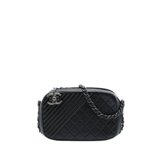 Chanel Pre-owned Coco Boy Camera Bag - Femme - Pre-owned - Noir - Taille: ONE Size