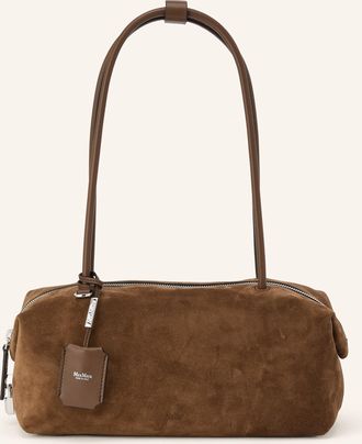 Max Mara Handtasche Holdallsling braun