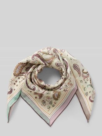 Fraas Seidentuch aus reiner Seide mit Allover-Paisley-Print